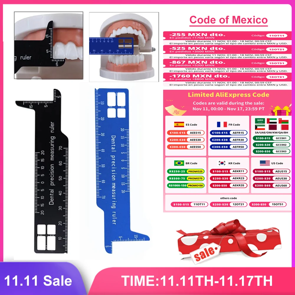 1PC-Dental-Precision-Measuring-Ruler-Medical-Tool-Tooth-Gap-Photography ...