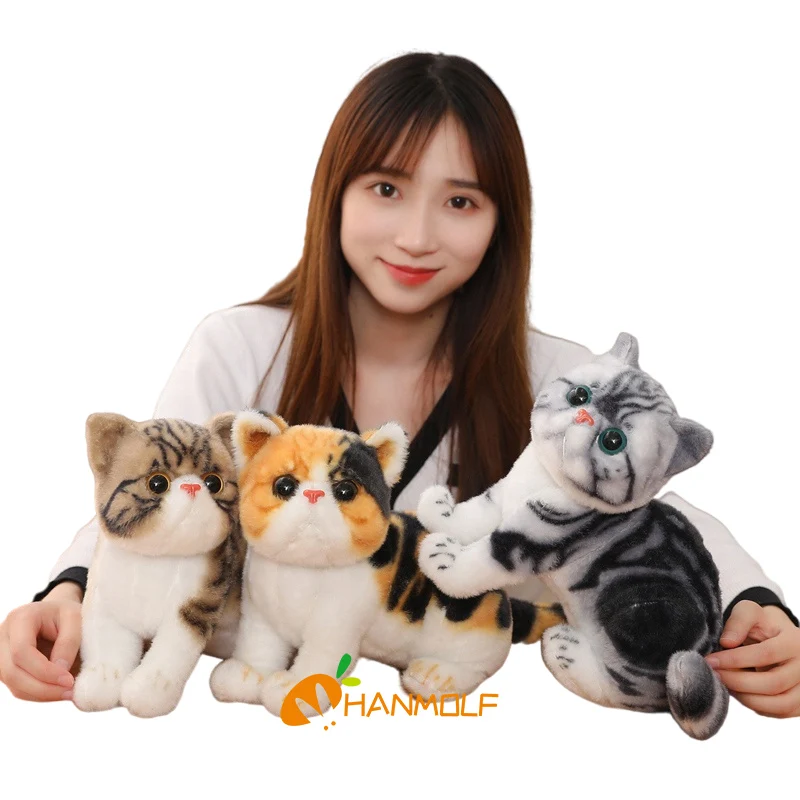 26cm-Big-Face-Cats-Doll-Lying-Cuddly-Like-Real-Cat-Plushie-Stuffed ...