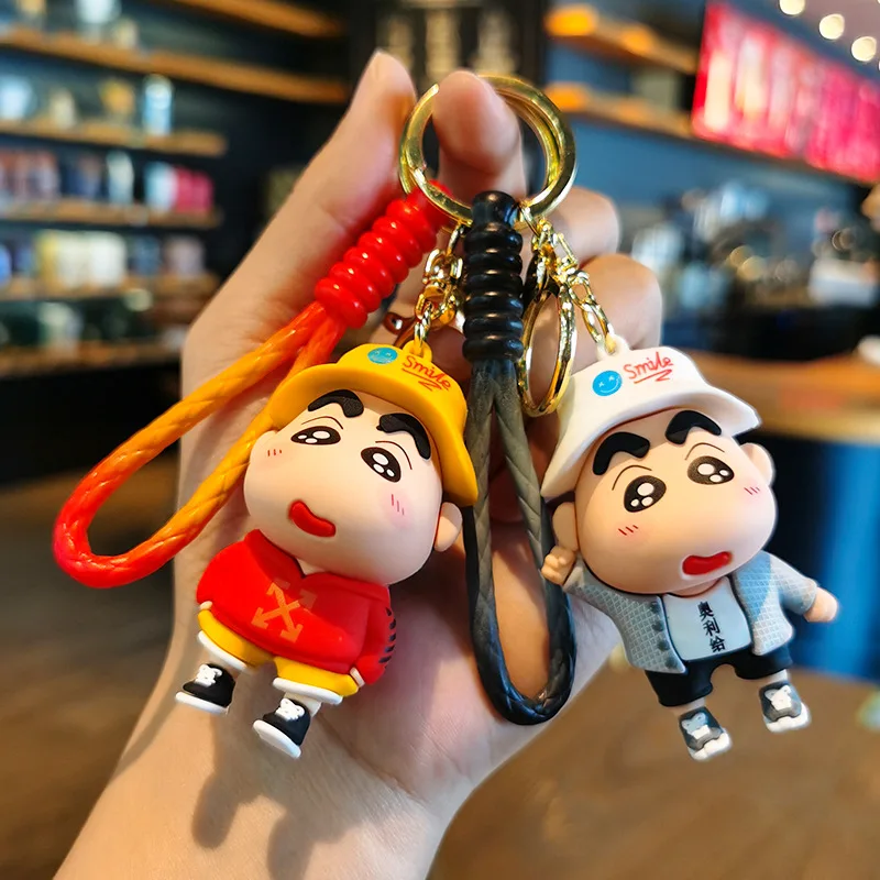 Anime-Cartoon-Crayon-Shin-chan-Keychain-Cute-Doll-Pendant-Backpack ...