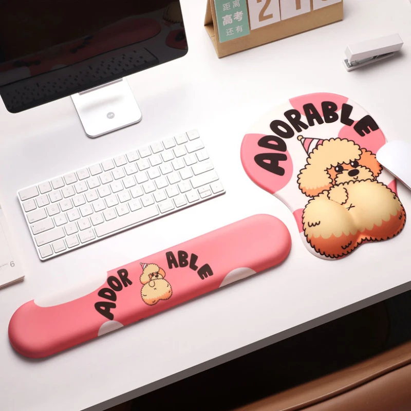 Kawaii-Anime-Mouse-Pad-Keyboard-Wrist-Rest-Support-Gel-Silicone-Anti ...