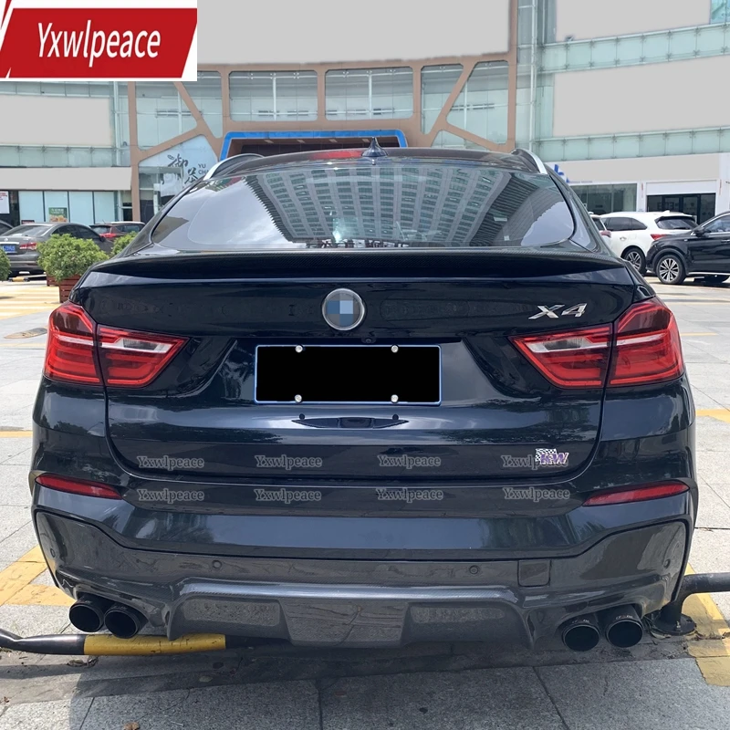 For Bmw F26 X4 Spoiler 2014 2015 2016 2017 ABS Material P Style Rear ...