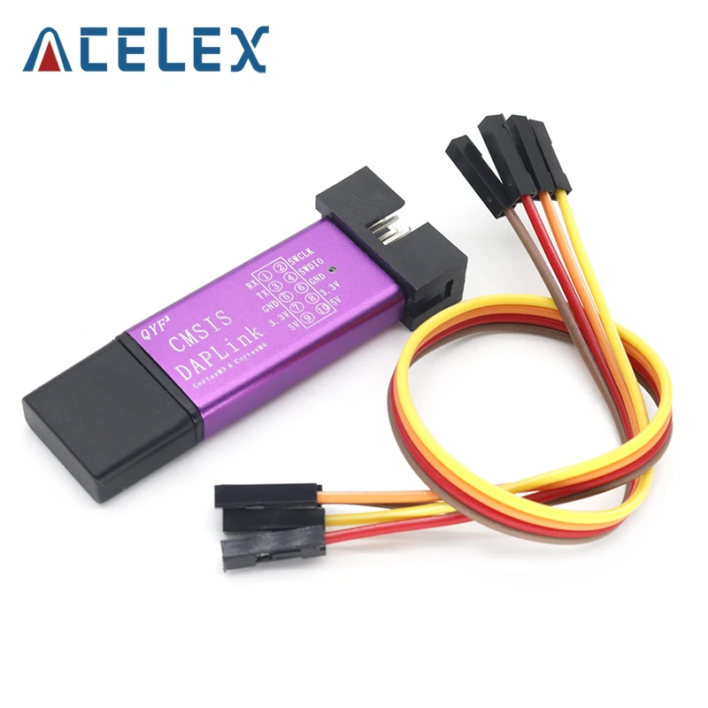 1Set-DAPLink-Emulator-Burner-Support-For-HID-Device-SWD-Download-Keil ...