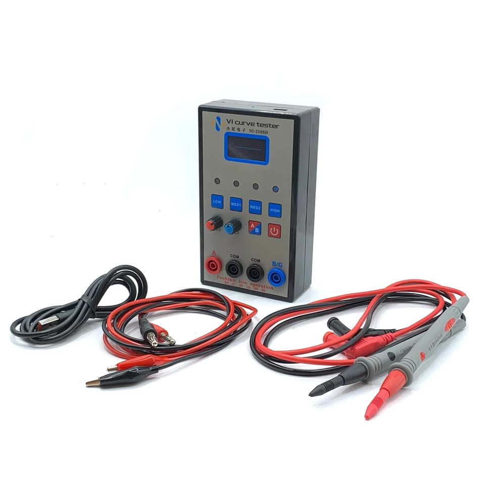 Adjustable Frequency Resistance Tester 210S Dual-Channel VI Curve ...