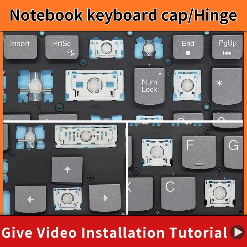 Substitui-o-Keycap-Key-Cap-Scissor-Clip-Dobradi-a-para-Lenovo-Legion-7 ...