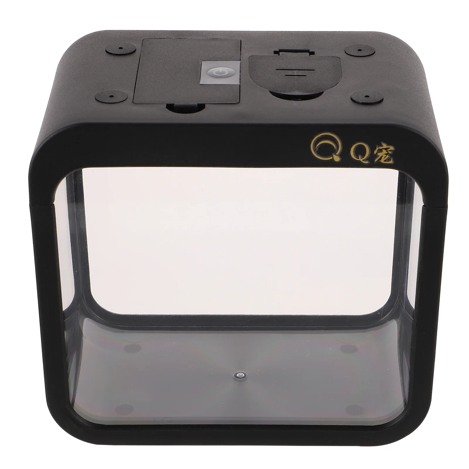 Plastic Fish Tank Desktop Aquarium Ornament Mini Incubation Fish Tank ...