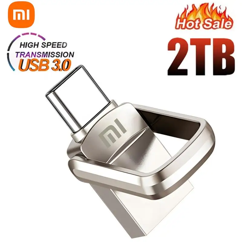 Xiaomi-U-Disk-2TB-1TB-USB-3-1-tipo-C-interfaz-256GB-128GB-512GB-tel ...