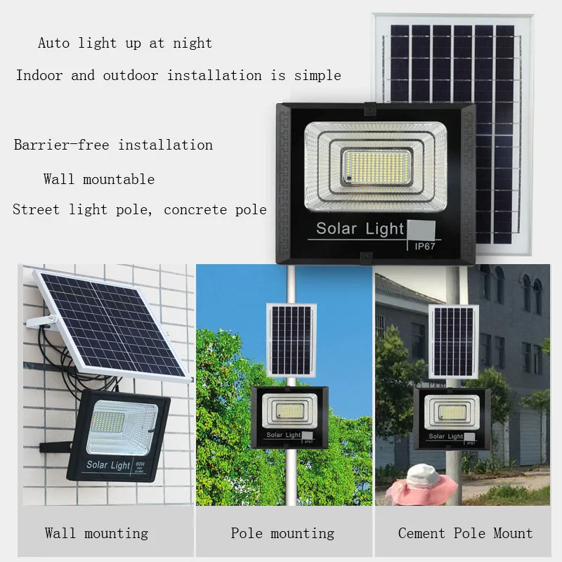 25W 30W LED Multipurpose and Convenient Installation Method Solar ...