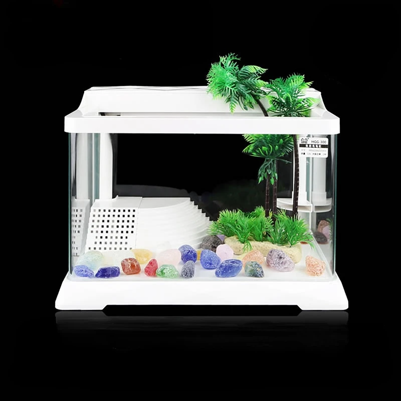 Creative Turtle Tank with Balcony Turtle Special Amphibious Tank Home ...