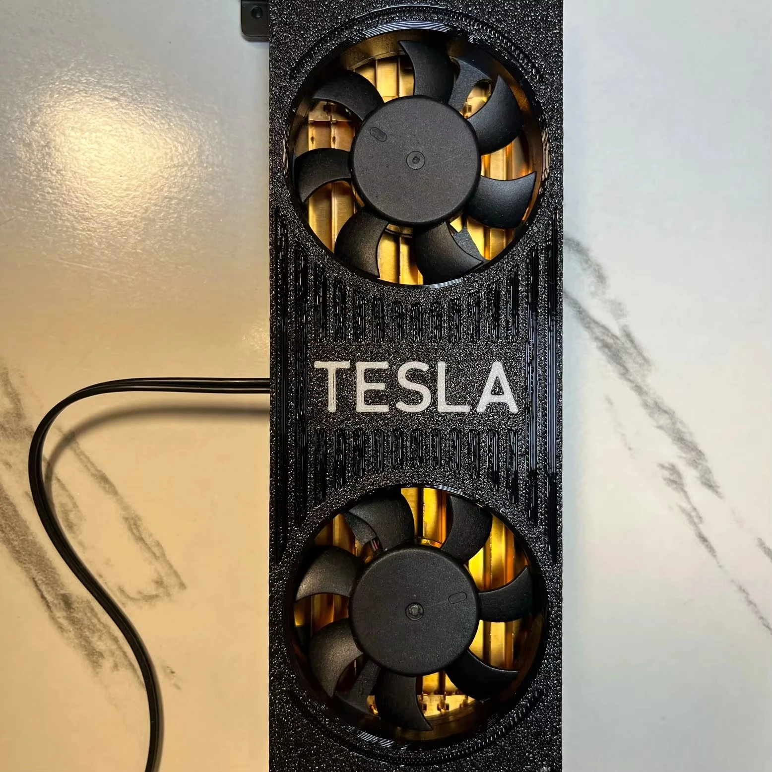 P4 Graphics Card dual fan cooling Accessories For NVIDIA Tesla P4 game ...