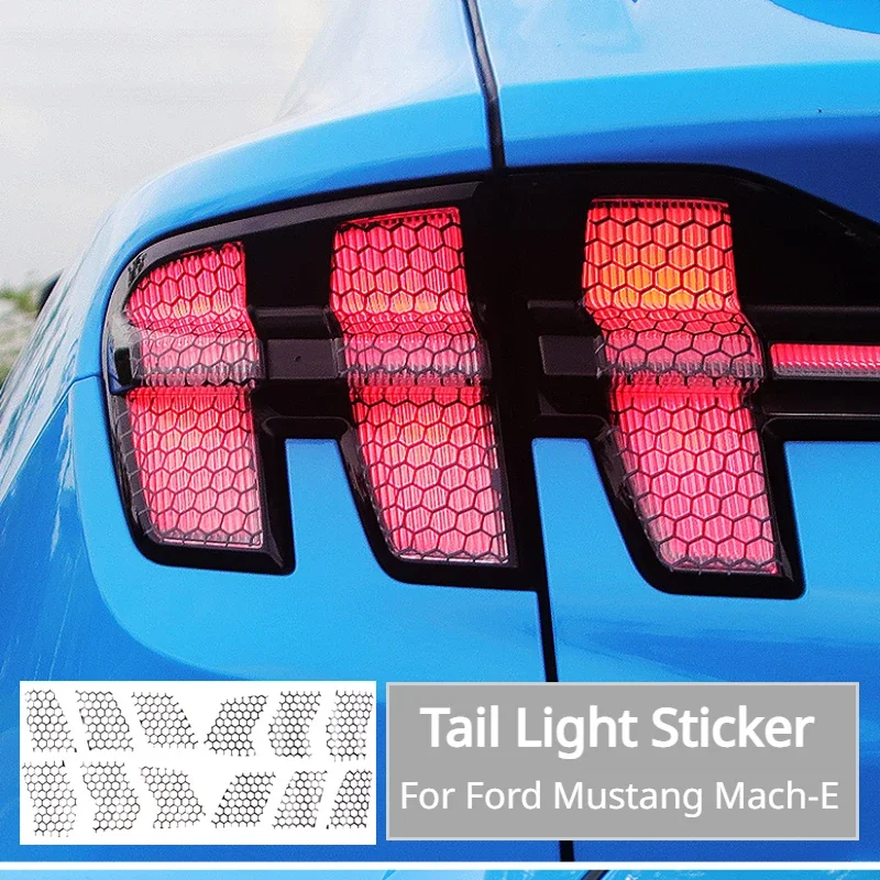 Tail Light Sticker for Ford Mustang Mach-E Electric Rear Light ...