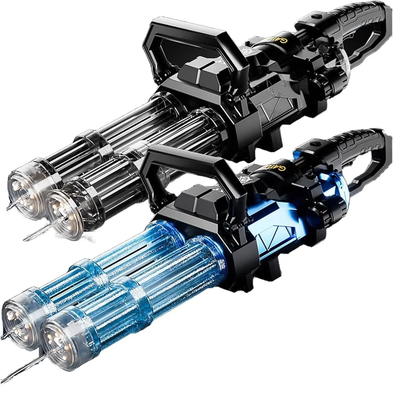 Automatic-Squirt-Guns-Dual-Shooting-Gatling-Simulated-Flame-Water-Gun ...