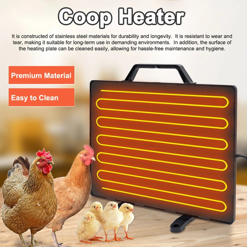 Thermostatic-Chicken-Coop-Heater-160W-Poultry-Heating-Panel-0-99 ...