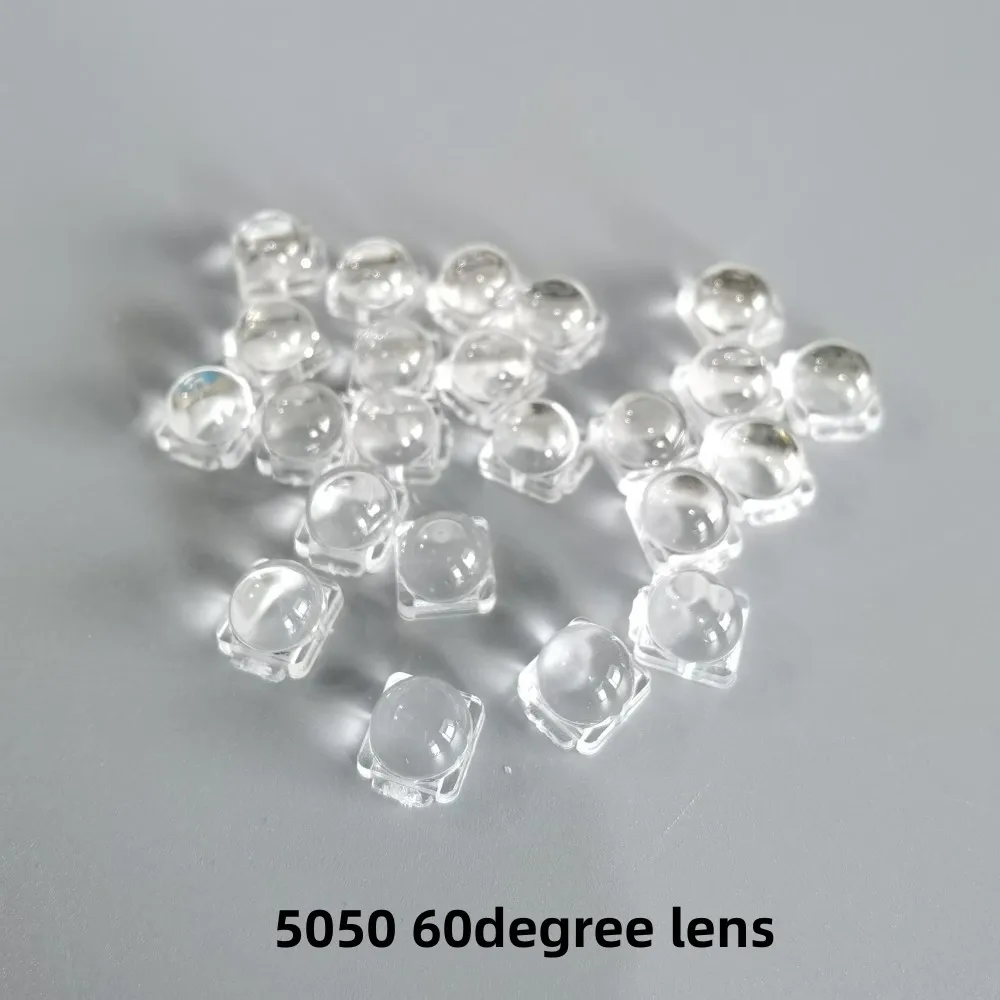 100pcs 5050 LED Lens Reflector Collimator For 5050 SMD WS2812 APA102 ...