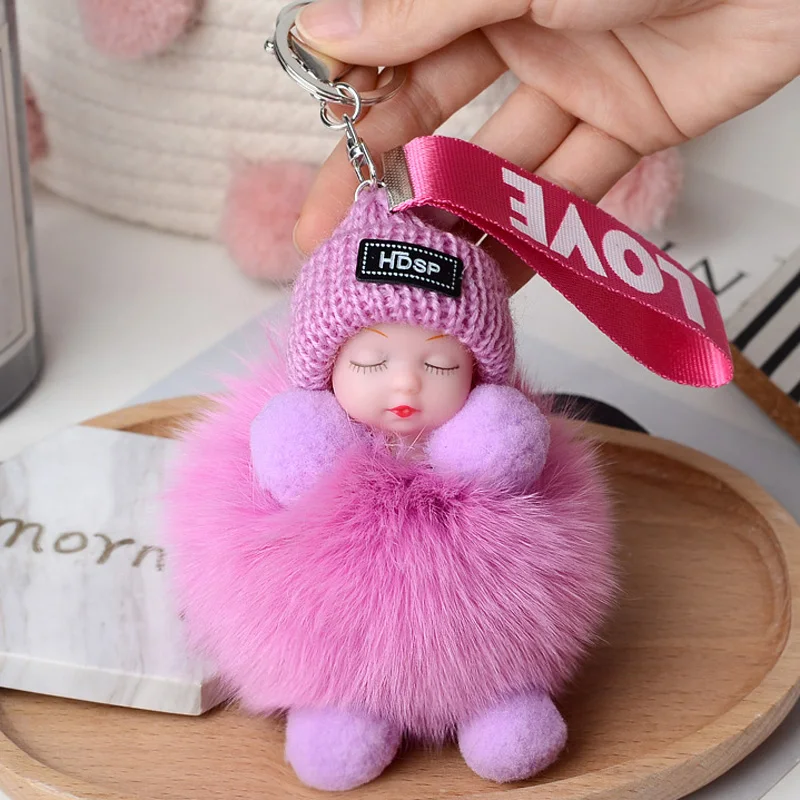 Cute Doll Keychains For Girls