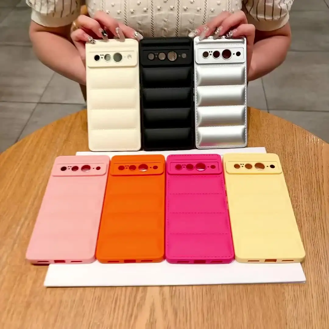 Пуховик, мягкий силиконовый чехол для Google Pixel 7 6pro 8Pro 7Pro 3XL ...