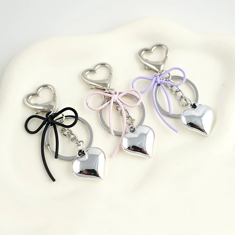 Delicate-Sweet-Bowknot-Pendant-Keychain-Phone-Lanyard-Fashion-Heart ...