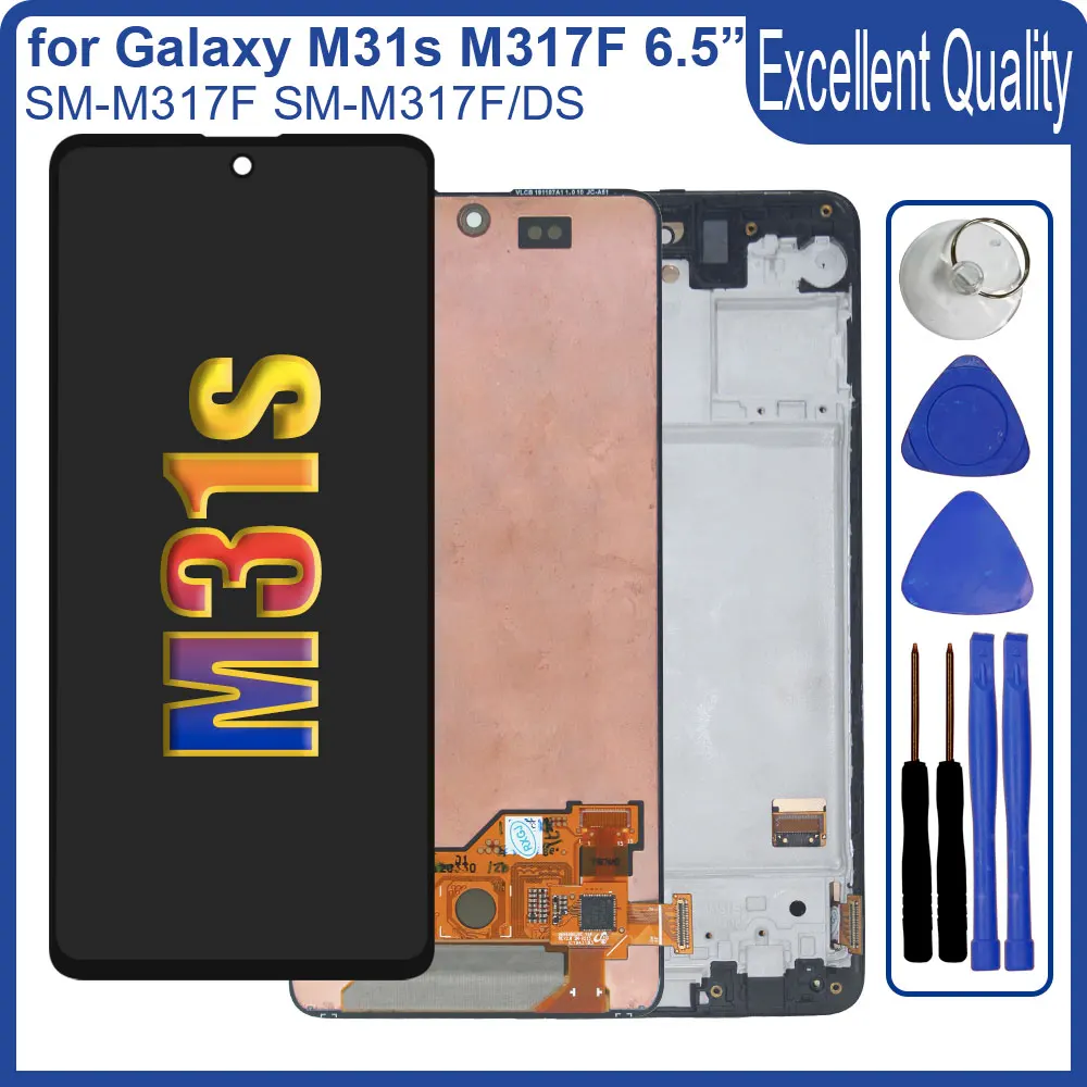 AMOLED LCD for Samsung Galaxy M31s M317F LCD Display Touch Screen ...