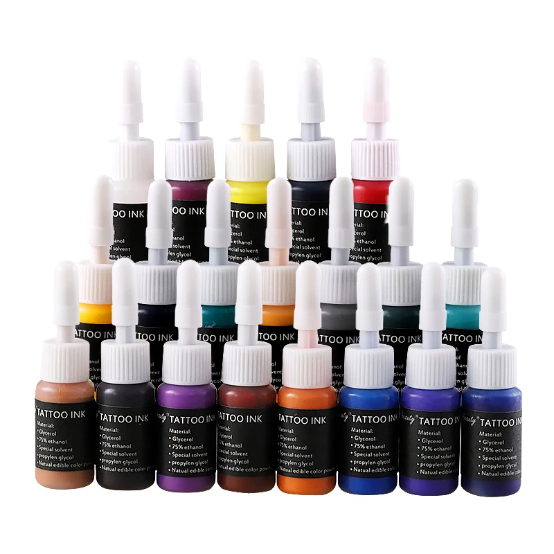 5ML-Tattoo-Ink-Pigment-Body-Art-Tattoo-Set-Professional-Beauty-Coating ...