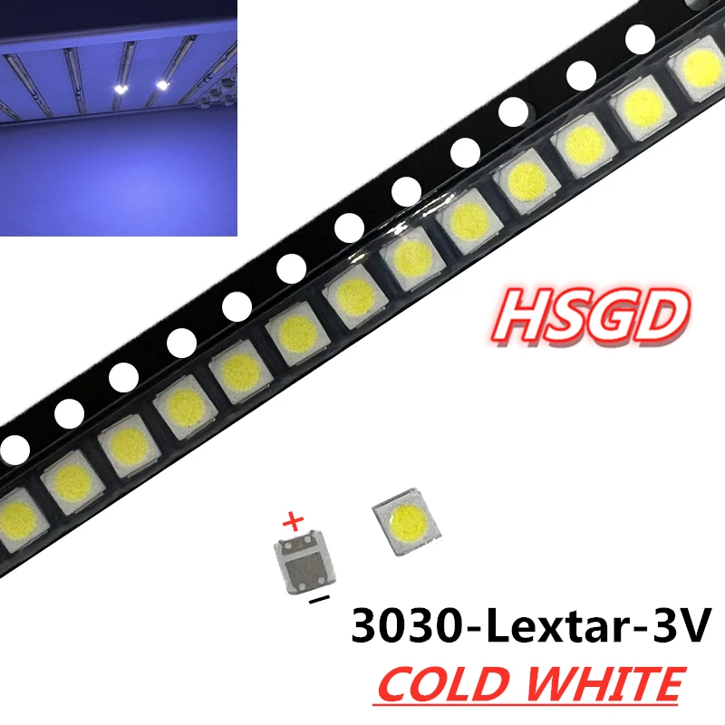 Luz de fondo LED para televisor Lextar, CHIPS dobles de alta potencia ...