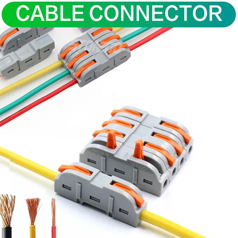 STONEGO-Electrical-Wire-Connector-Push-in-Terminal-Block-Universal-Fast ...