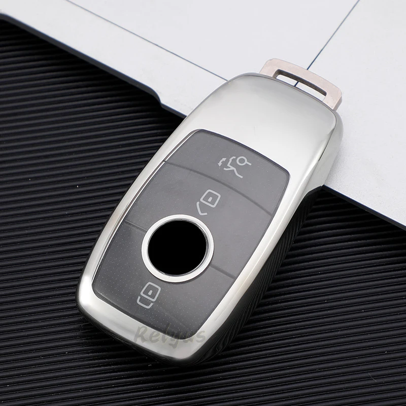 Transparent TPU Car Key Cover Case for Mercedes Benz A C E S G GLS ...