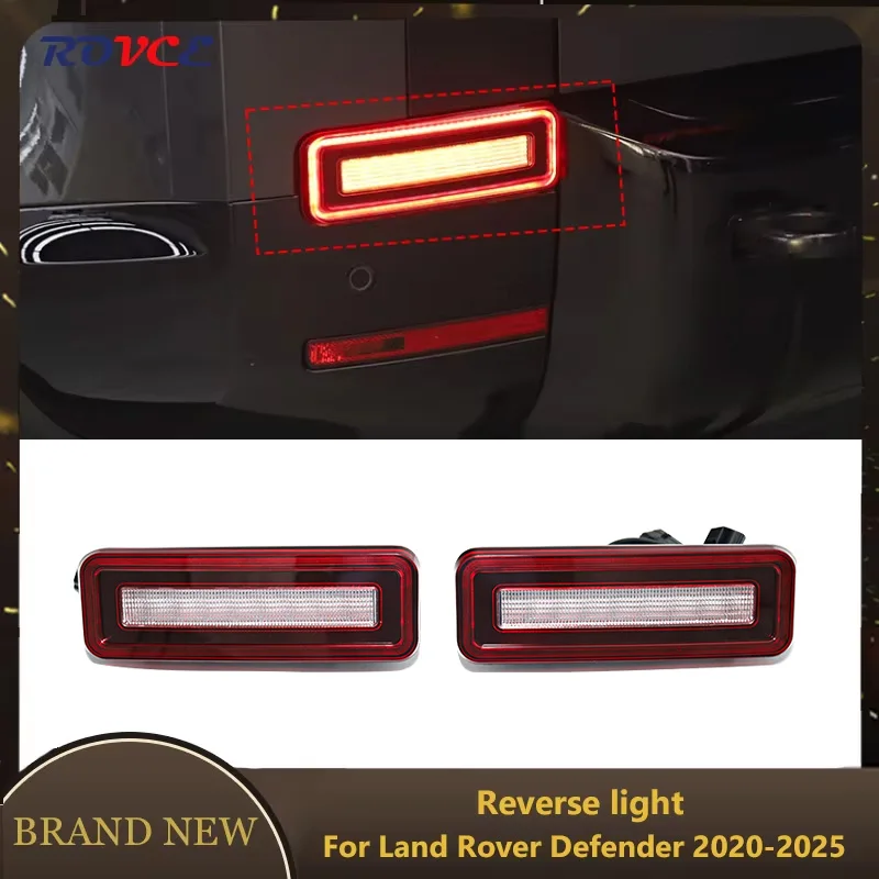 LED Reversing Light Rear Bumper Reflector Brake Lamp For Land Rover ...