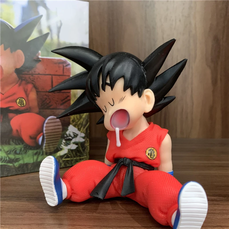 New Dragon Ball Z Figure Goku Childhood Kid Sleeping Ver. Anime Pvc ...