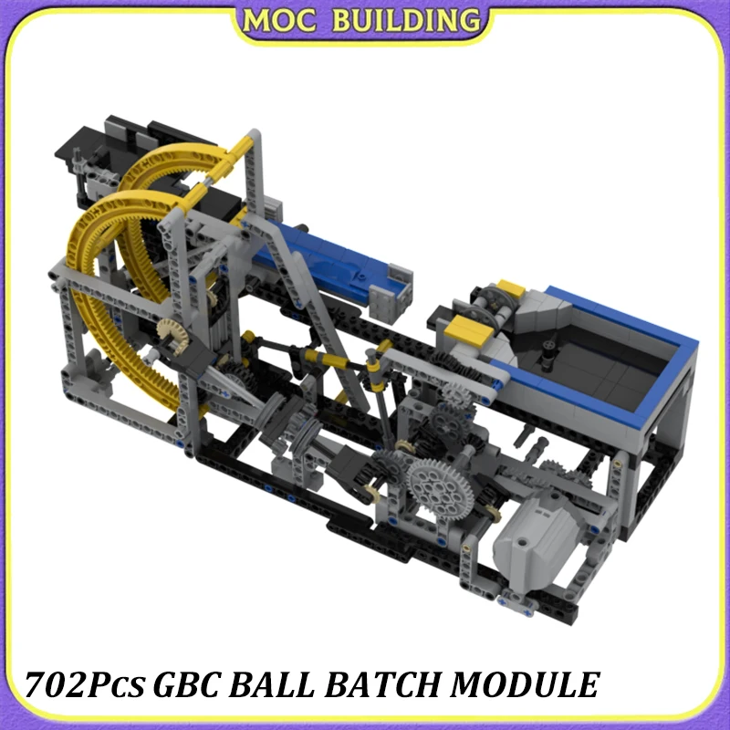 GBC-Ball-Batch-Module-MOC-Building-Blocks-Display-Model-DIY-Assembly ...