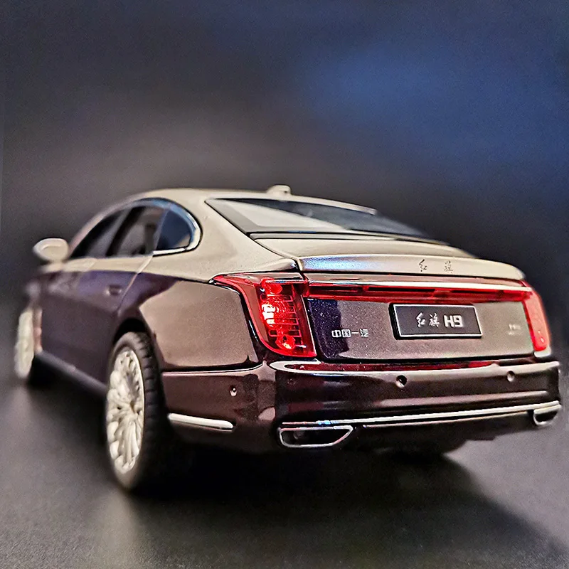 1/24 Hong Qi H9 Alloy Luxy Car Model Diecast Toy Vehicles Metal Car ...