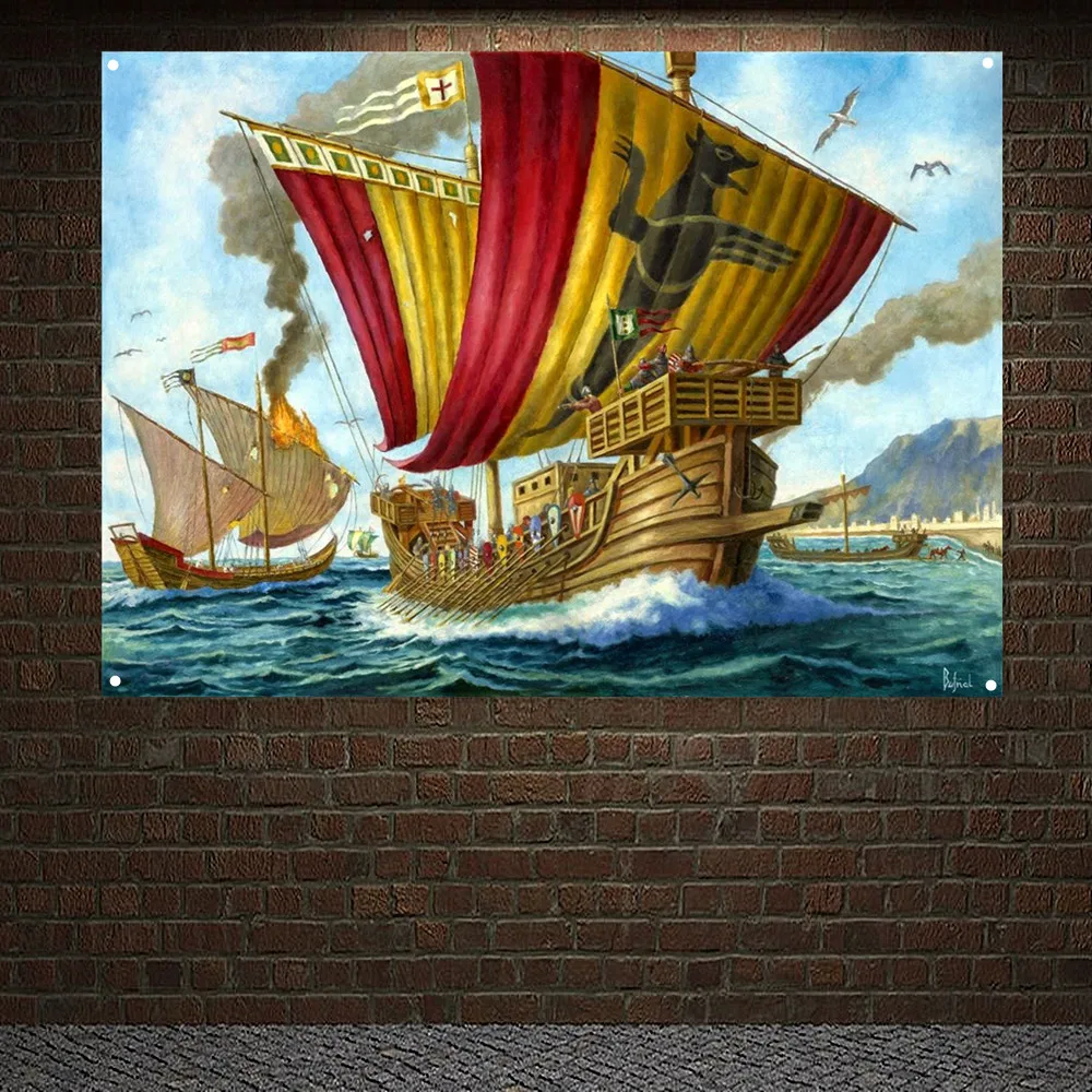 Ancient-Military-Poster-Wall-Sticker-Vintage-Knights-Templar-Armor ...