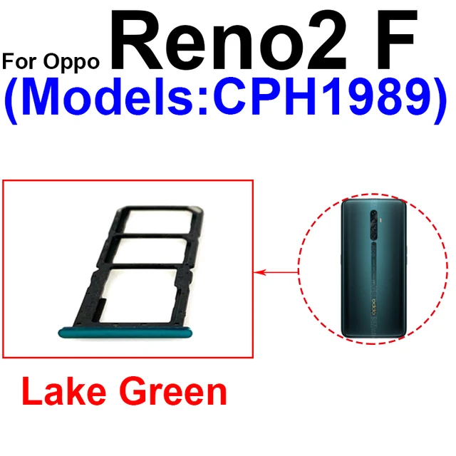 SIM Card Tray For OPPO Reno 2 Reno 2F Reno Z Reno 2Z SIM Card Socket SD ...