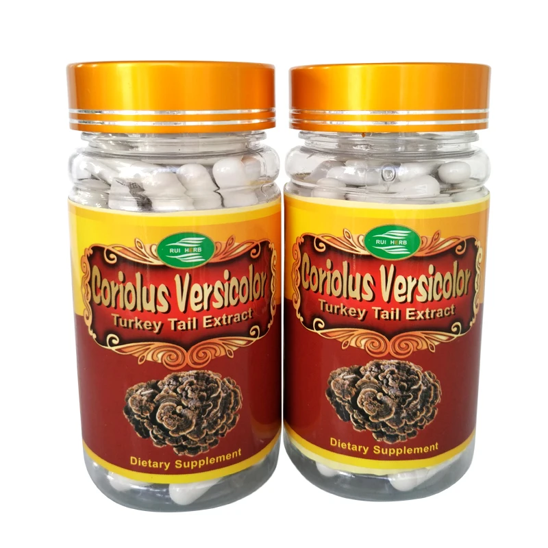 3Bottle Coriolus Versicolor (Turkey Tail) Extract 30% Polysaccharide ...
