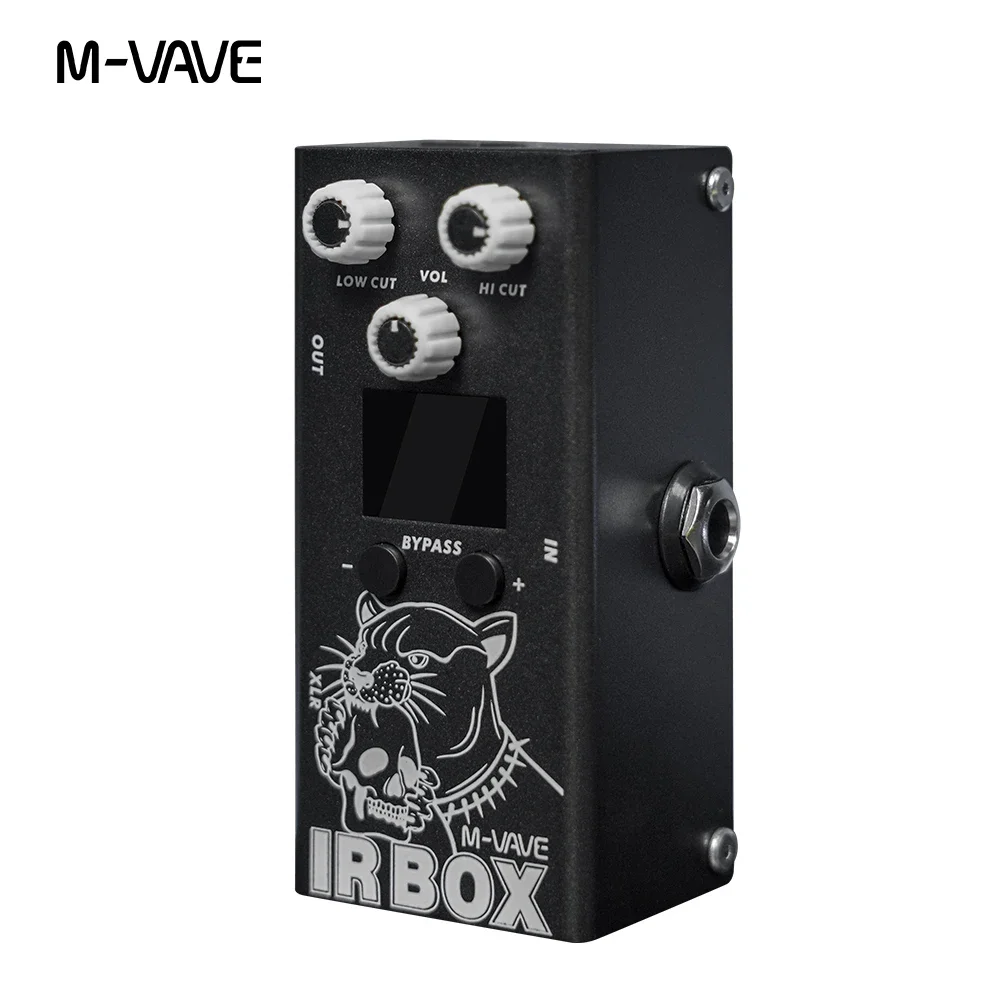 M-vave IR Box педаль 32 предустановленных 24 бит, IR Cab шкафы ...