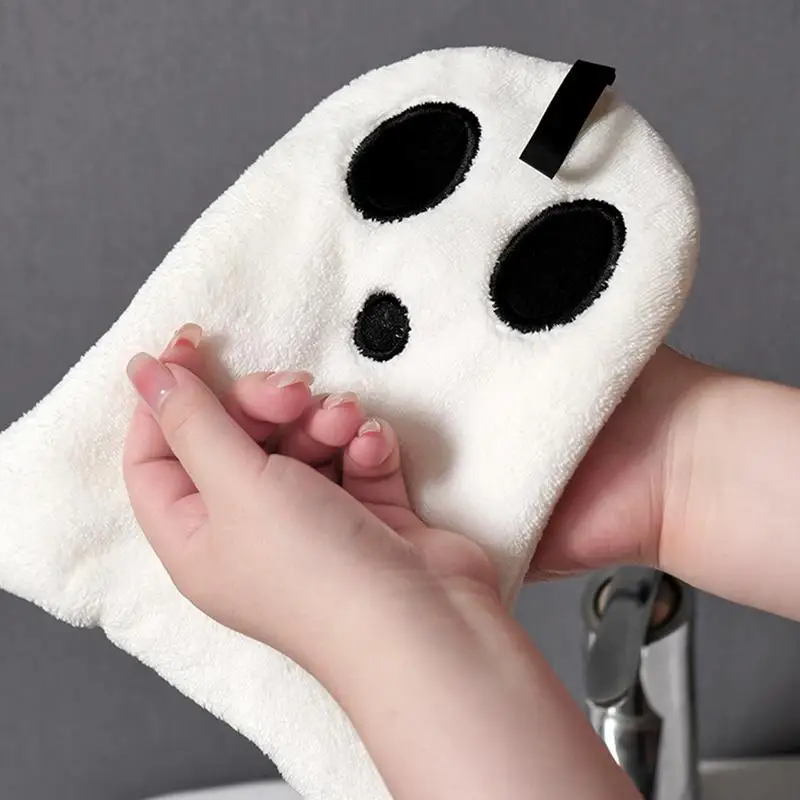 Halloween-Hand-Towels-Ghost-Shaped-Bathroom-Hand-Towel-Hand-Towels-with ...