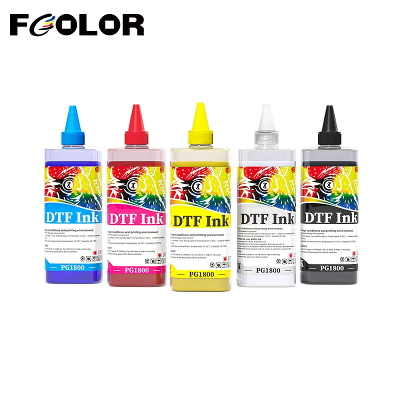 Fcolor-100ML-DTF-Ink-Set-Direct-to-Transfer-Film-Ink-For-Epson-DX5-DX7 ...