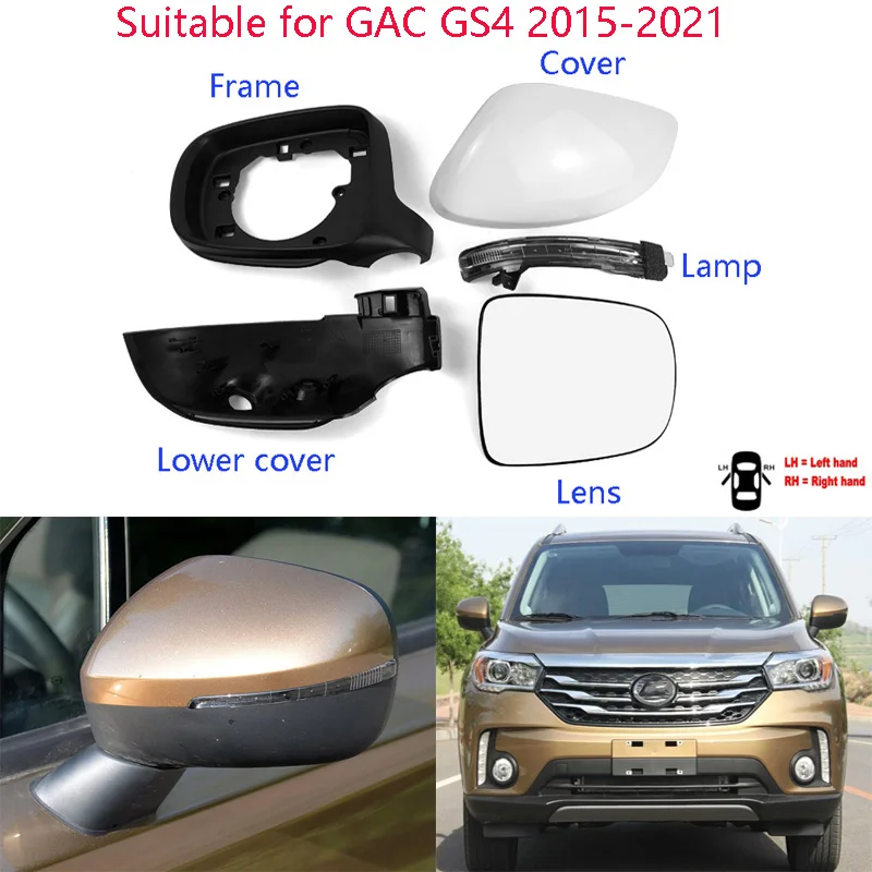 Car-Accessories-For-GAC-Trumpchi-GS4-2015-2021-Reverse-Mirror-Shell ...