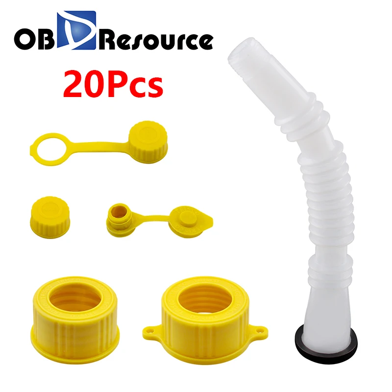 OBDResource-20-Piece-Gas-Tank-Nozzle-Replacement-Parts-Car-Dump-Neck ...