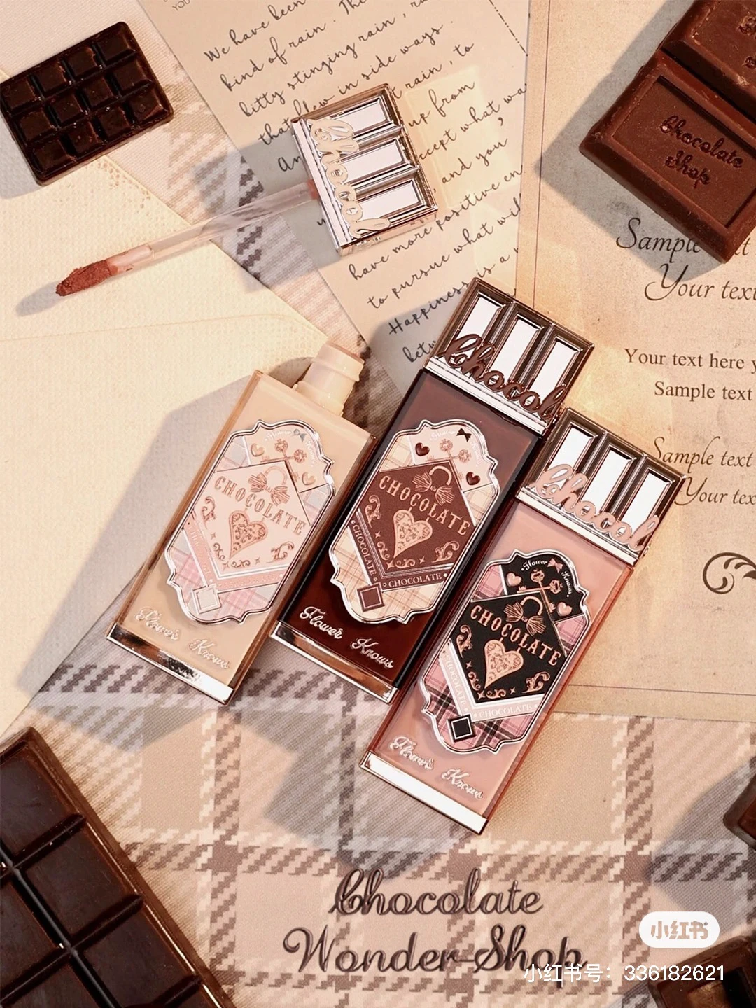 Flower-Knows-Chocolate-Shop-Cloud-Lip-Cream-Delicate-Clear-Thin-Autumn ...