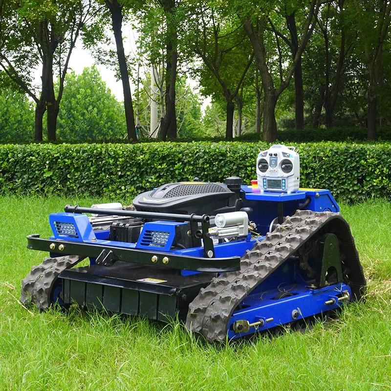CE-Multi-functional-Crawler-Lawn-Mower-Smart-Remote-Control-360-degree ...