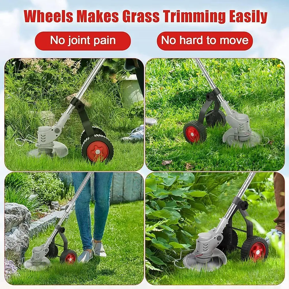Lawn Trimmers On Wheels