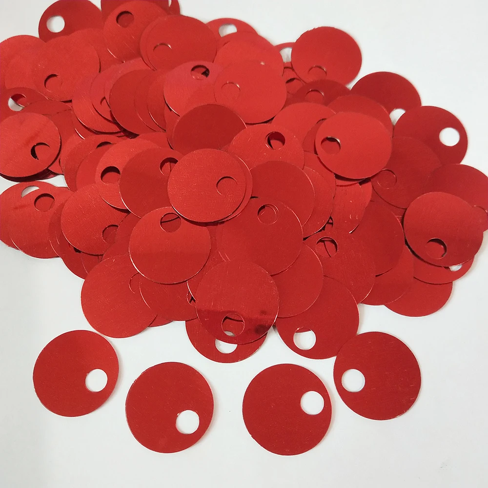 50g-Large-Round-Sequins-20mm-PVC-Flat-Black-Paillette-For-Crafts-With ...