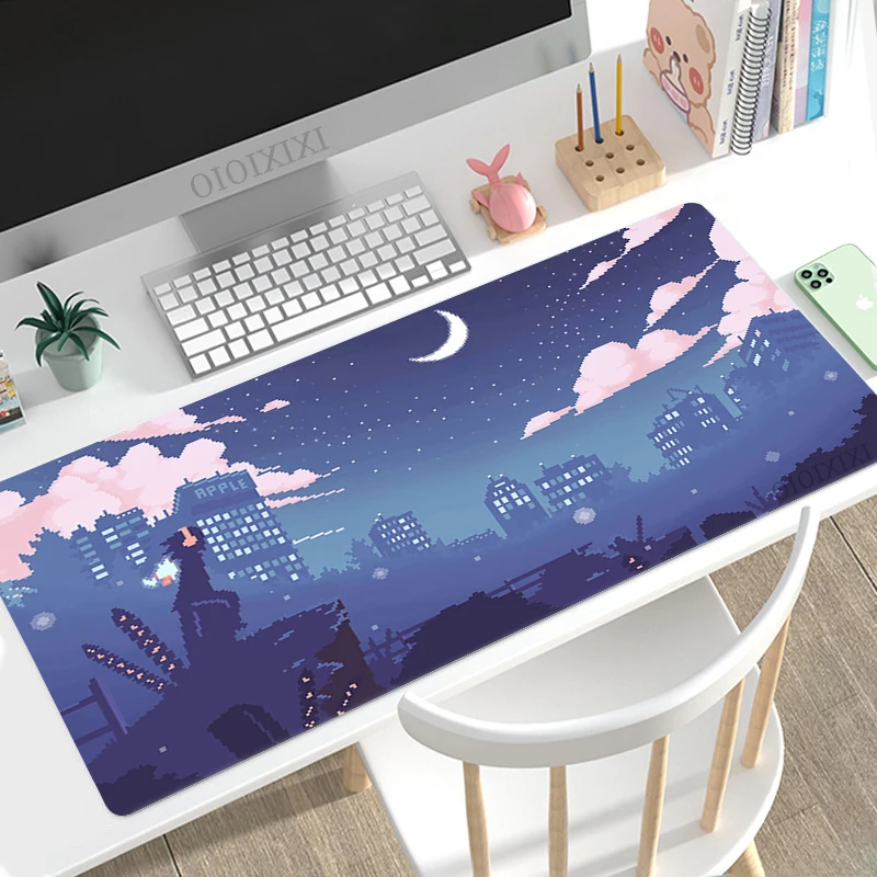 Cute Aesthetic Kawaii Landscape Mouse Pad Gaming XL HD Mousepad XXL ...