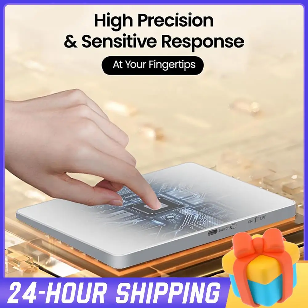 Bluetooth-Compatible Touchpad Multi-Gesture Portable Track Pad Type-C ...