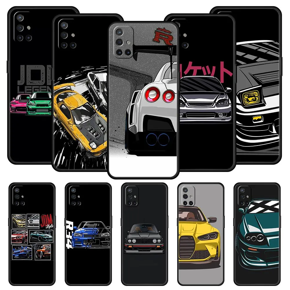 JDM Type R Civic Sport Car Phone Case - Sleek Black Cover for OnePlus ...
