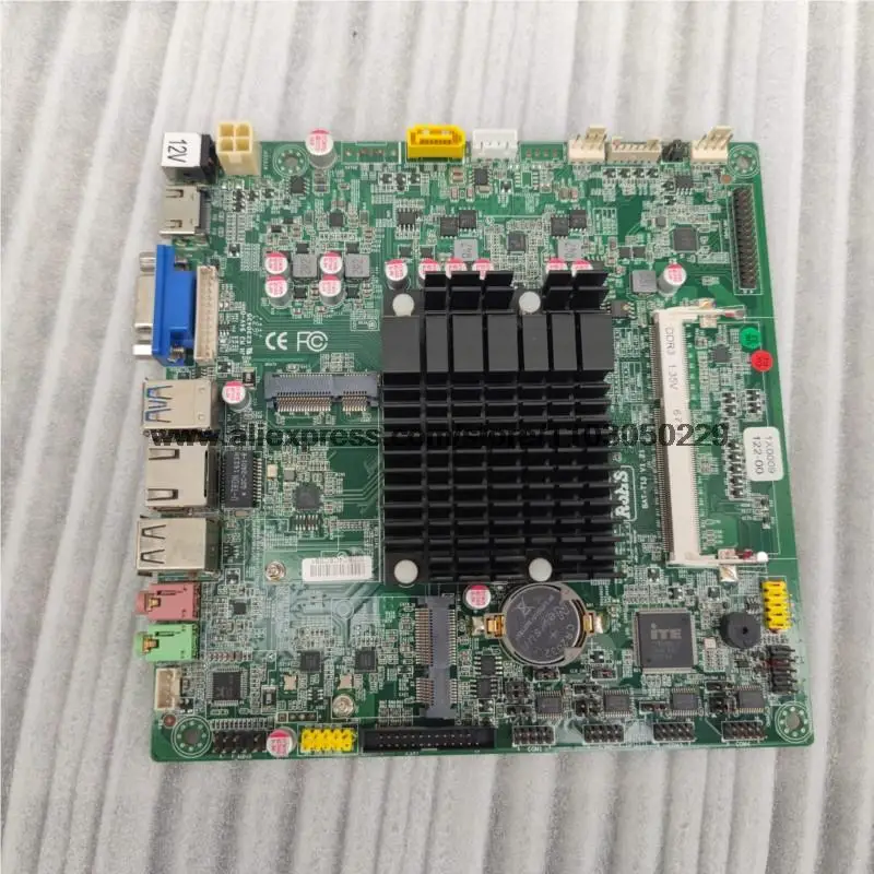 T1900D14 Mini Industrial Control Motherboard J1900 Quad-core Cash ...