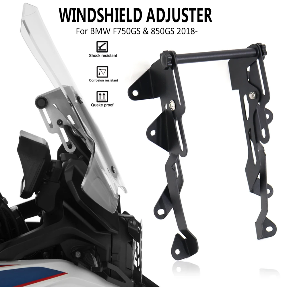 Motorcycle GPS Mobile Navigation Bracket With Adjustable Windshield For ...