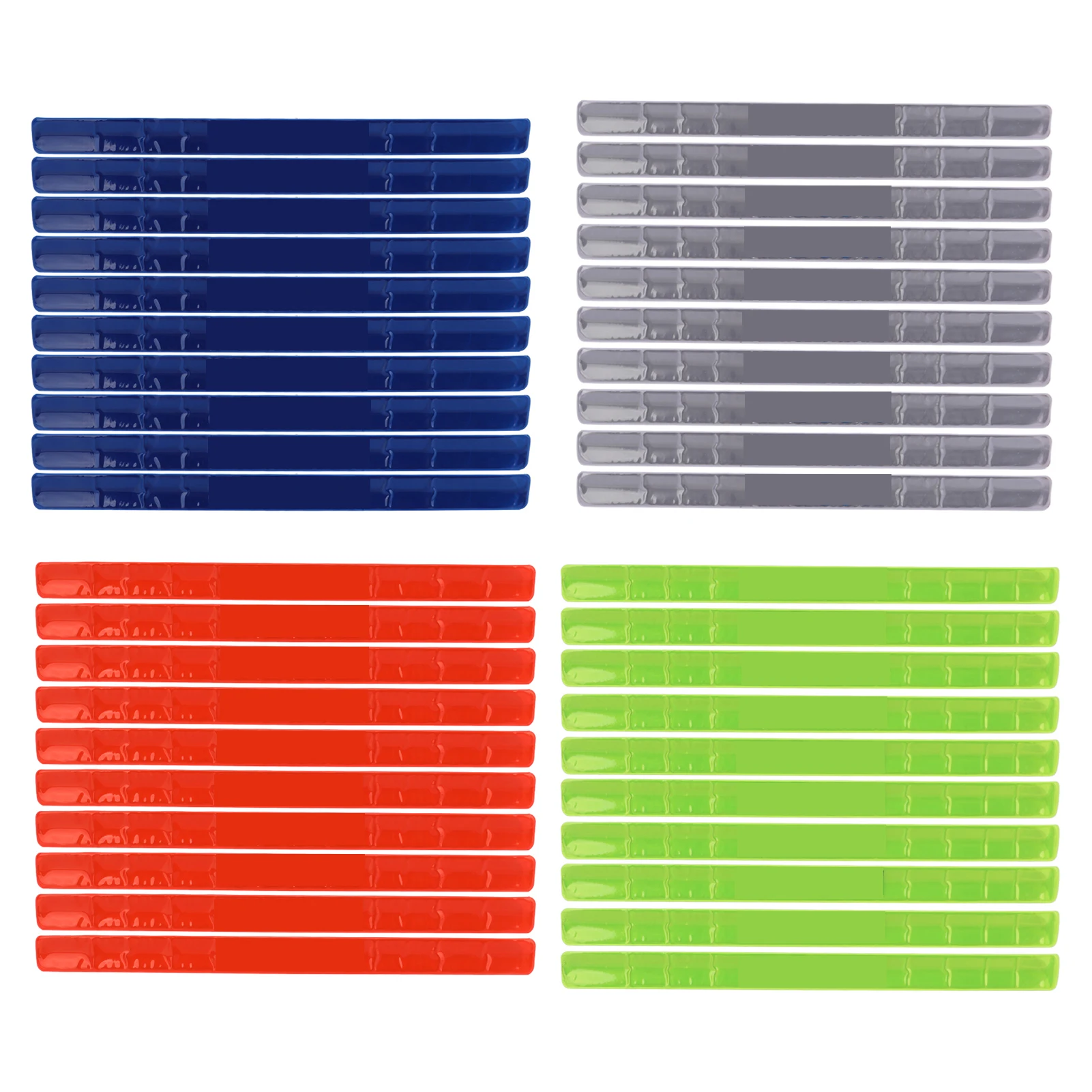 Slap-Bands-Reflective-Arm-Band-Highly-Elastic-Automatically-Crimped ...