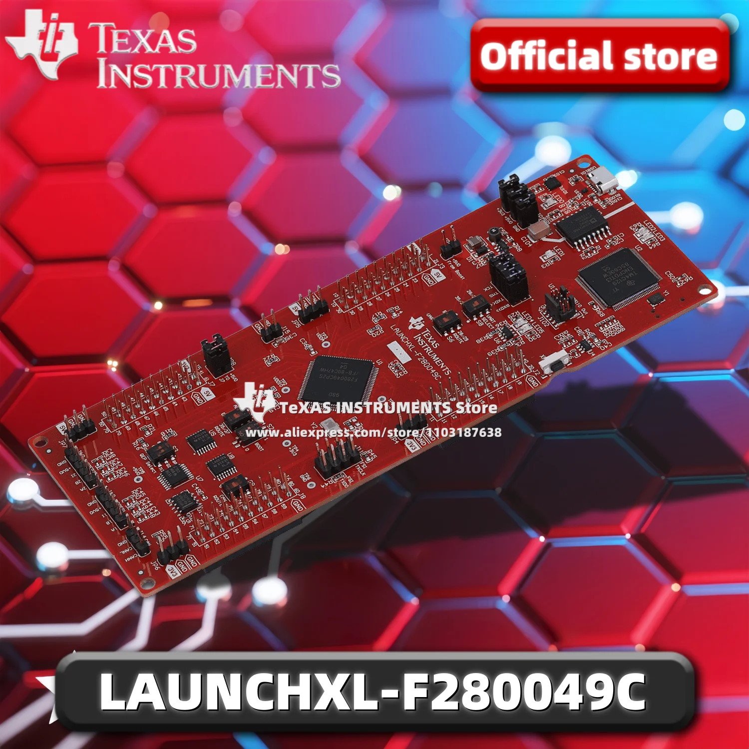 【TI Officiel】 LAUNCHXL-F280049C InstaSPIN-FOC C2000 MCU LaunchPad Board Stock d'origine