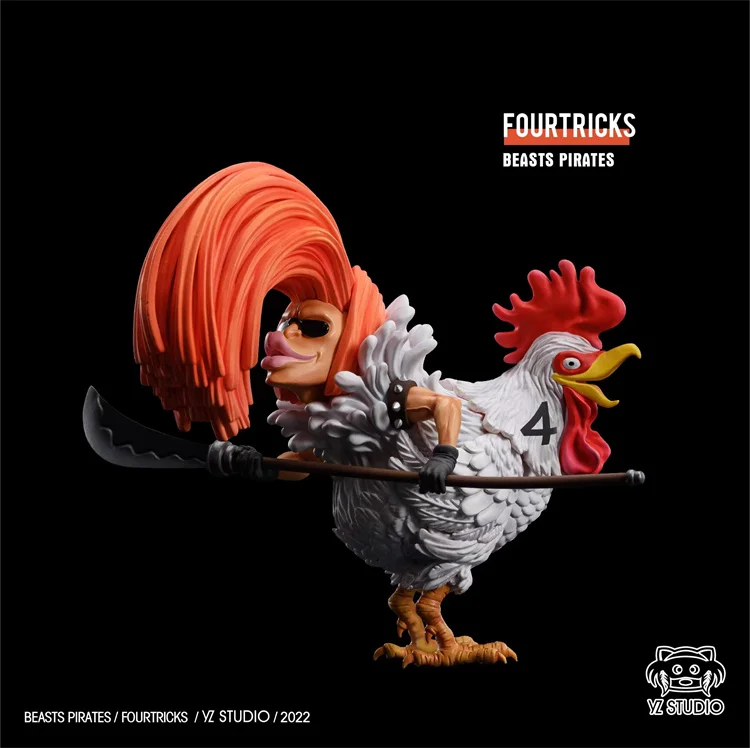 New Arrival One Piece Beasts Pirates FOURTRICKS Chicken Ass Man Fortix ...