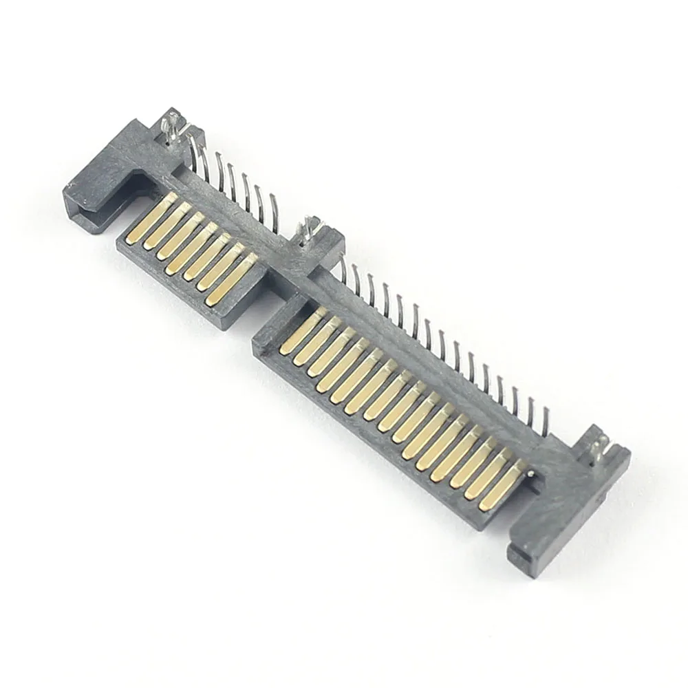 Pata To Sata SATA 22-Pin Right Angle Adapter – Converts Male To Female ...